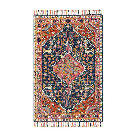 Click here for Loloi Zharah Hooked Indoor Rectangular Accent Rug... prices