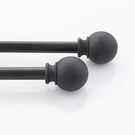 Click here for Deco Window 2-Pack Ball 5/8 IN Curtain Rod  One Si... prices