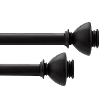 Click here for Deco Window 2-Pack Urn 1 IN Curtain Rod  One Size... prices