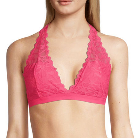 Click here for Arizona Body Lace Halter Bralette  X-small  Pink prices