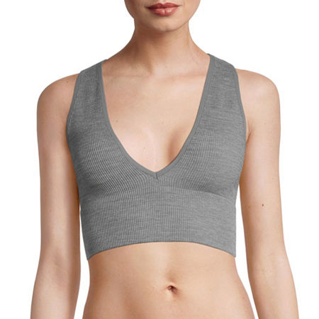 Click here for Arizona Body Seamless Ribbed V-Neck Brami  Medium... prices