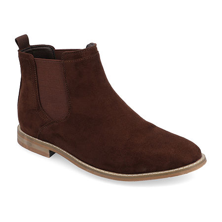 Click here for Vance Co Mens Marshall Flat Heel Chelsea Boots  12... prices