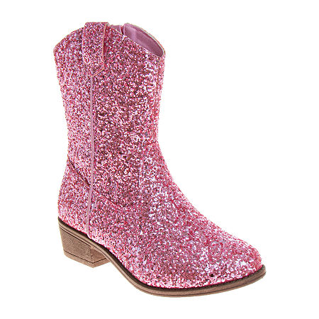 Click here for Big Girls Kensie Girl Glittery Western Boots prices