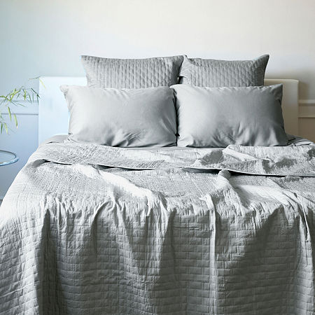 Click here for Bedvoyage Rayon from Bamboo Hem Coverlet  One Size... prices