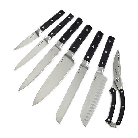 BergHOFF DiNA Gene 7-Piece Stainless Steel Knife Set - Black