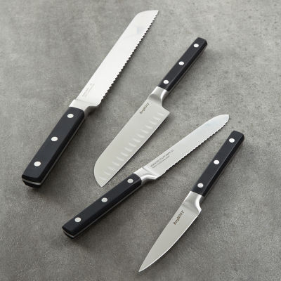 BergHOFF Dina Gene Stainless Steel 4-pc. Knife Set, Color: Black - JCPenney