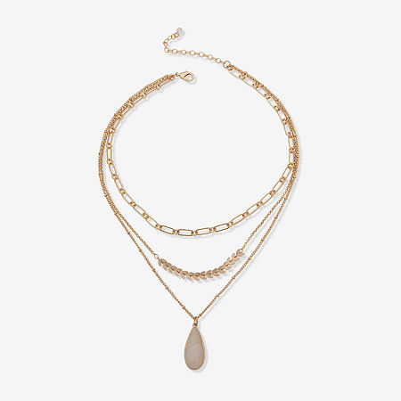 Click here for a.n.a Womens Strand Necklace  One Size  Pink prices