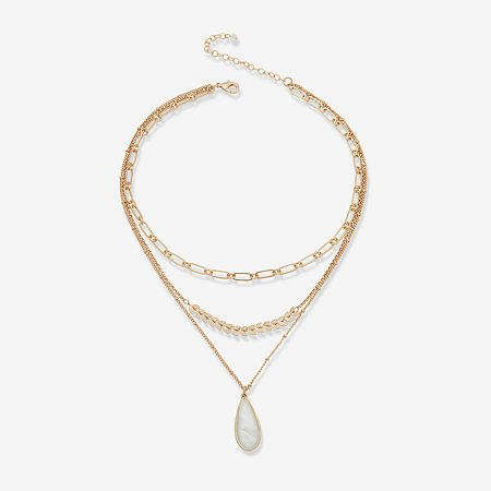Click here for a.n.a Womens Strand Necklace  One Size  White prices
