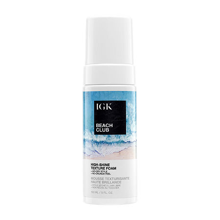 Click here for Igk Hair Beach Club High Shine Texture Foam 5 oz. prices