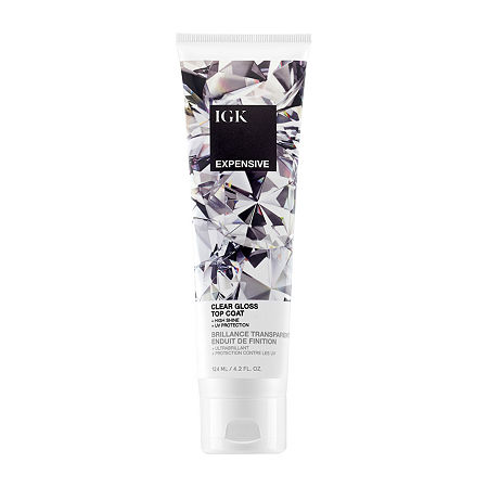 Igk Hair Expensive Clear Gloss Top Coat  4.2 oz.