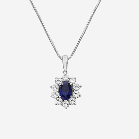 Click here for Womens Oval-cut Gemstone & 3/4 CT. T.W. Lab-Grown... prices