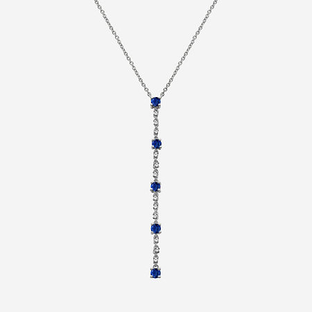 Click here for Womens Diamond Accent Gemstone 10K Gold 18 Inch Pe... prices