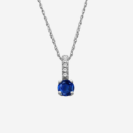 Click here for Womens Diamond Accent Gemstone 10K Gold 18 Inch Pe... prices