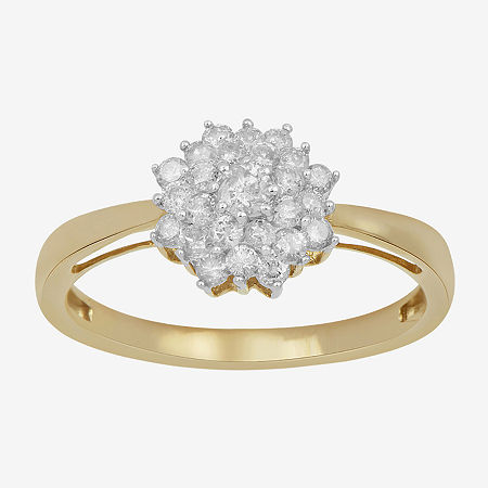 Click here for Womens 1/2 CT. T.W. Natural White Diamond 10K Gold... prices