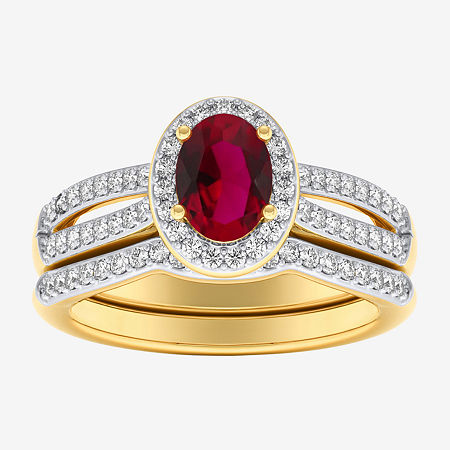 Click here for Modern Bride Gemstone Womens 1/2 CT. T.W. Lead Gla... prices