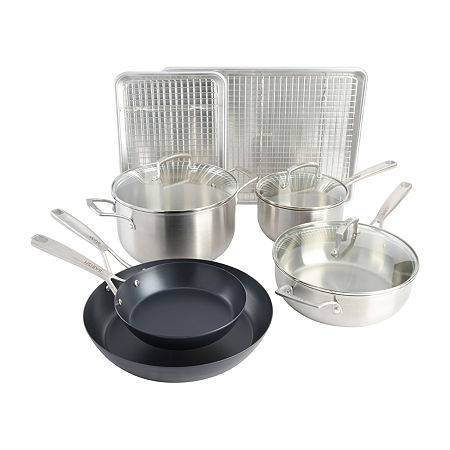 Click here for Babish 12-Piece Mixed Material (Stainless Steel  C... prices