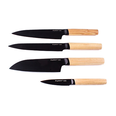 Click here for BergHOFF Ron Stainless Steel 4-pc. Knife Set  One... prices