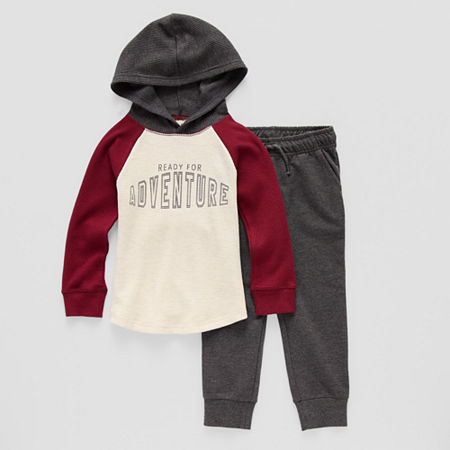 Click here for Okie Dokie Toddler & Little Boys 2-pc. Pant Set  1... prices