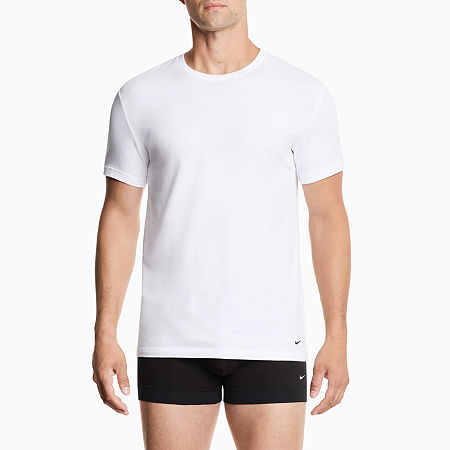 Click here for Nike All Day Cotton Stretch Mens 2 Pack Short Slee... prices