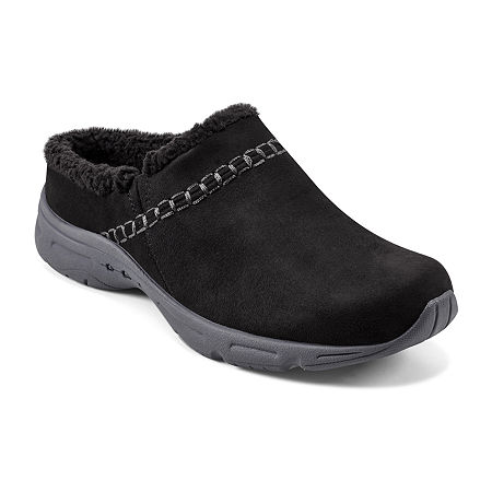 Womens Easy Spirit Bynne Casual Suede Clogs