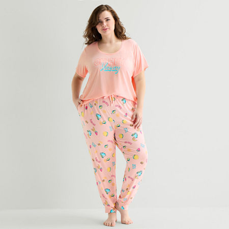 Click here for Sleep Chic Womens Plus Pajama Pants  2x  Pink prices