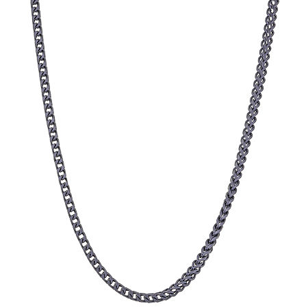 Click here for Mens Stainless Steel 24 Inch Wheat Chain Necklace... prices