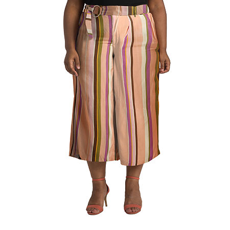 Click here for Poetic Justice Womens High Rise Over Belly Wide Le... prices