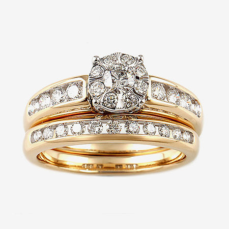 Click here for Round 1 CT.T.W. Natural Diamond Side Stone Bridal... prices