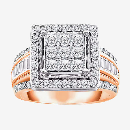 Click here for Womens 2 CT. T.W. Natural White Diamond 10K Rose G... prices