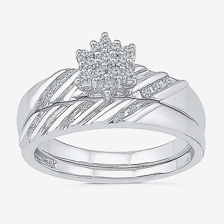 Click here for Womens 1/5 CT.T.W. Natural Diamond Sterling Silver... prices