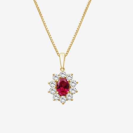 Click here for Womens Oval-cut Gemstone & 3/4 CT. T.W. Lab-Grown... prices