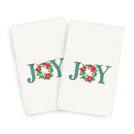 Click here for Linum Home Textiles Christmas Joy 2-pc. Hand Towel... prices