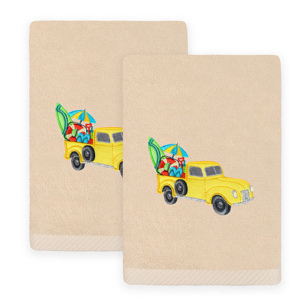 Click here for Linum Home Textiles Summer Truck Embroidered 2-pc.... prices