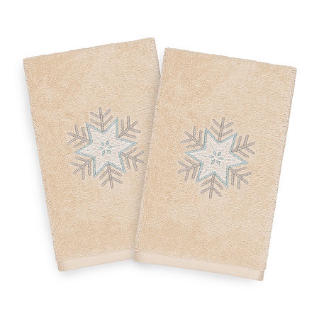 Click here for Linum Home Textiles Christmas Crystal Hand Towel S... prices