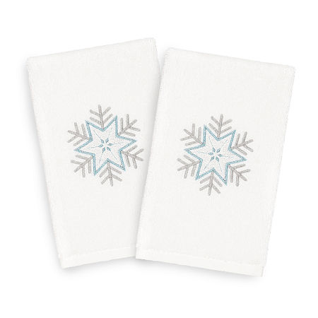 Click here for Linum Home Textiles Christmas Crystal Hand Towel S... prices