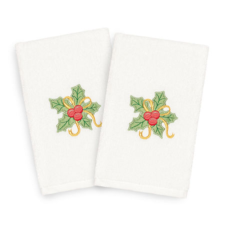 Click here for Linum Home Textiles Xmas Holly Bunch Embroidered 2... prices