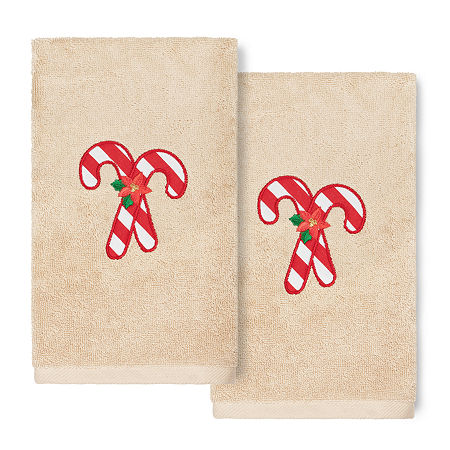 Click here for Linum Home Textiles Christmas Candy Canes Hand Tow... prices