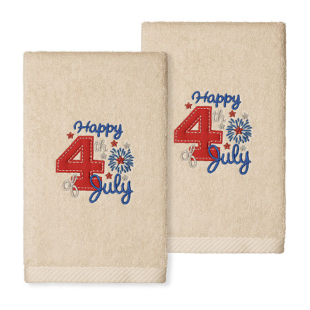 Click here for Linum Home Textiles 4th Of July Embroidered 2-pc.... prices