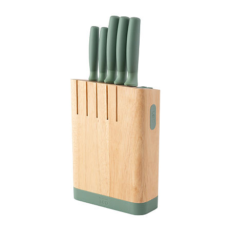 Click here for BergHOFF Leo Forest Stainless Steel 6-pc. Knife Bl... prices