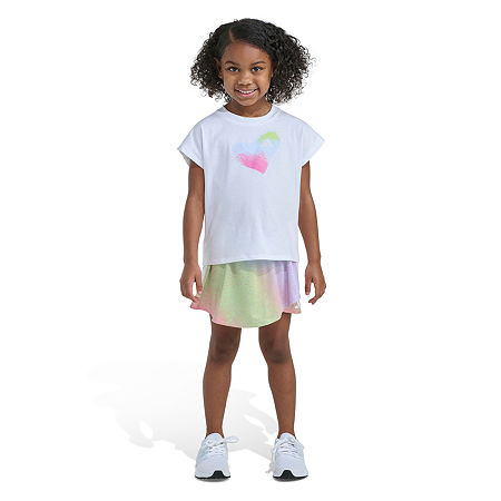 Click here for adidas Toddler Girls 2-pc. Skort Set  4t  White prices