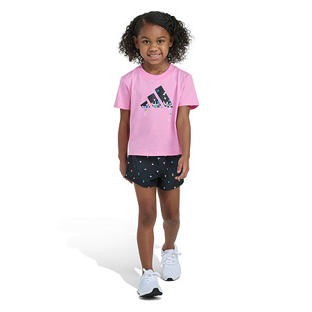 Click here for adidas Toddler Girls 2-pc. Short Set  4t  Pink prices