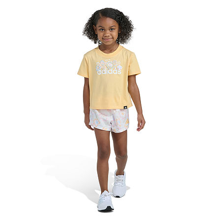 Click here for adidas Girls 2T-6 Short-Sleeve T-Shirt and Printed... prices