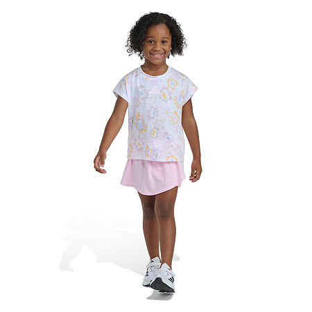 Click here for adidas Little Girls 2-pc. Skort Set  6  White prices