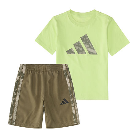 Click here for adidas Little Boys 2-pc. Short Set  6  Green prices