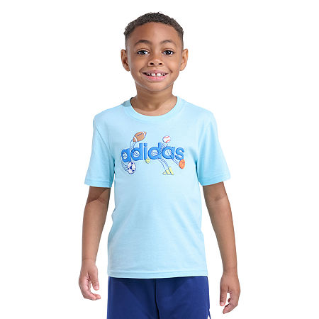 Click here for adidas Little Boys Crew Neck Short Sleeve Regular... prices