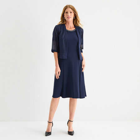 Click here for Maya Brooke Womens Jacket Dress  8  Blue prices