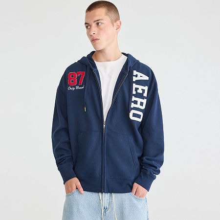 Click here for AEROPOSTALE Mens Zipper Hoodie  Large  Blue prices