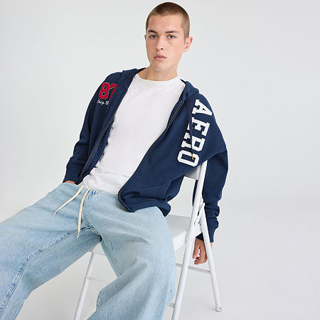 Click here for AEROPOSTALE Mens Zipper Hoodie  Xx-large  Blue prices