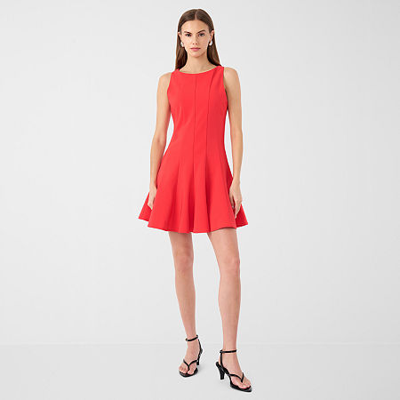 Click here for RM Rebecca Minkoff Womens Sleeveless Fit + Flare D... prices