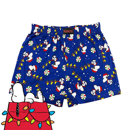 Click here for Mens Peanuts Boxers Ms25bx225  Large  Blue prices